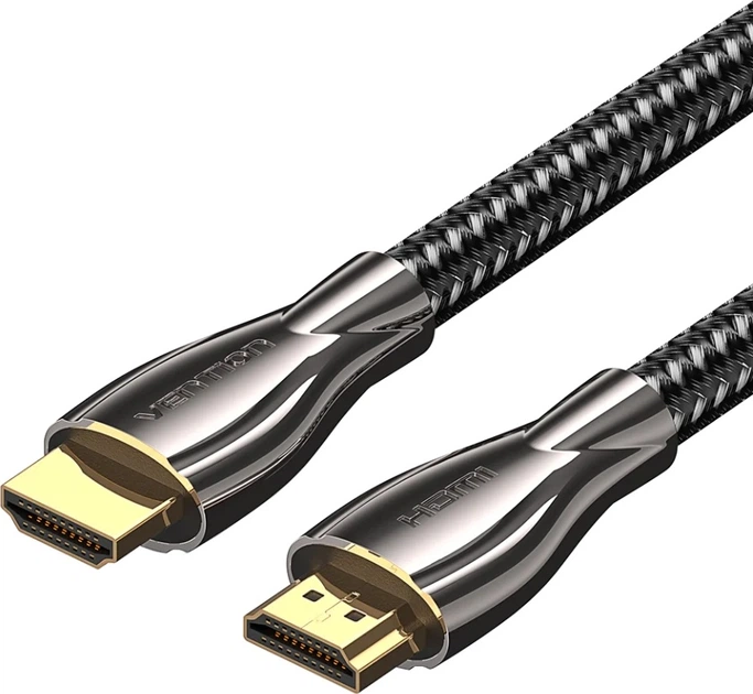 Кабель Vention HDMI M - M, 0.5 м, V2.0, 4K 60Гц, обплетення, Zinc Alloy ...