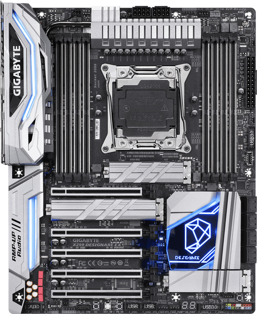 Материнская плата Gigabyte X299 Designare EX (s2066, Intel X299, PCI ...