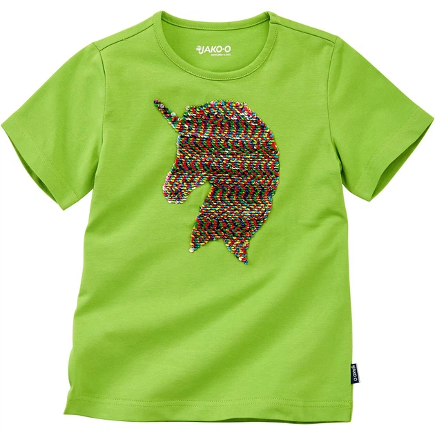 Футболка "Лошадка" (глитер) Jako-o 104-110 см (9136) – Брендовая одежда | ROZETKA
