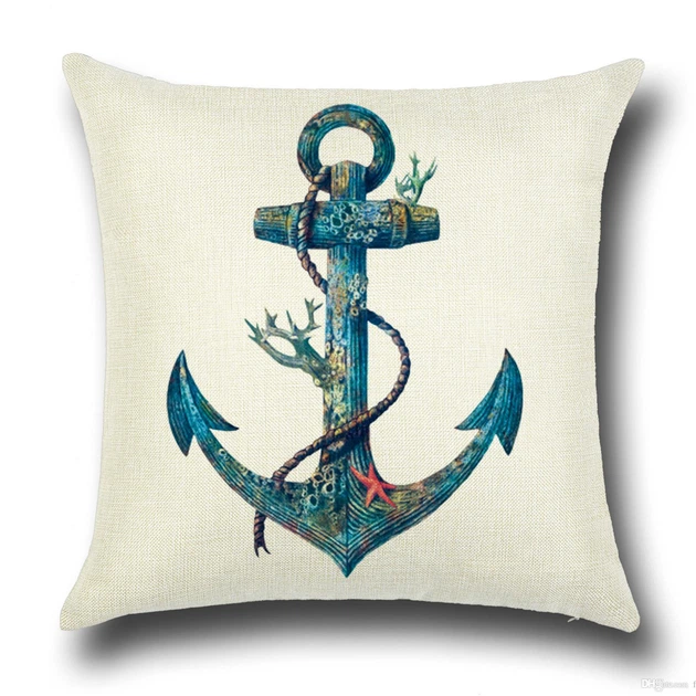 Подушка Berni декоративная Старый якорь 45 х 45 см (45866) – фото ...