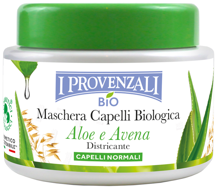 Маска для волос I Provenzali Aloe с органическим соком Алоэ 15% и ...