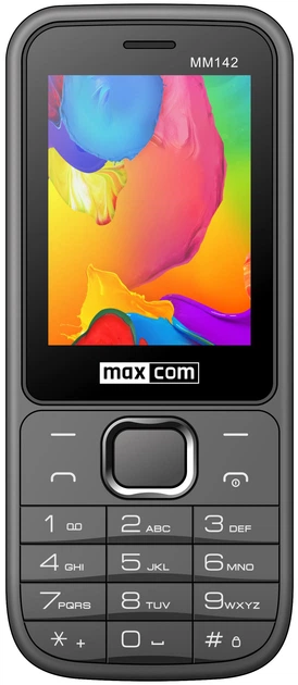 Мобильный телефон Maxcom MM142 Gray – фото, отзывы, характеристики в интернет-магазине ROZETKA ...