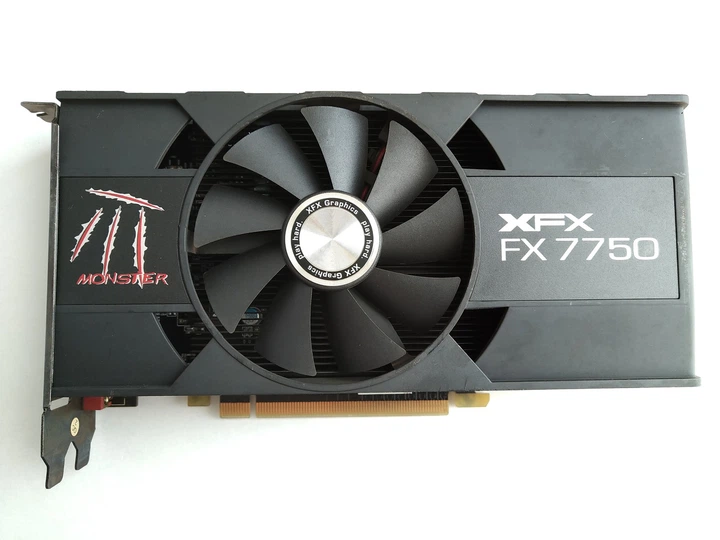 Видеокарта XFX Radeon HD 7750 Monster 1Gb GDDR5 128 Bit Б/У – фото ...