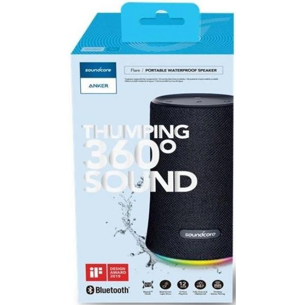 Портативная акустика Anker SoundCore Flare Plus Black (A3162Z11) – фото ...