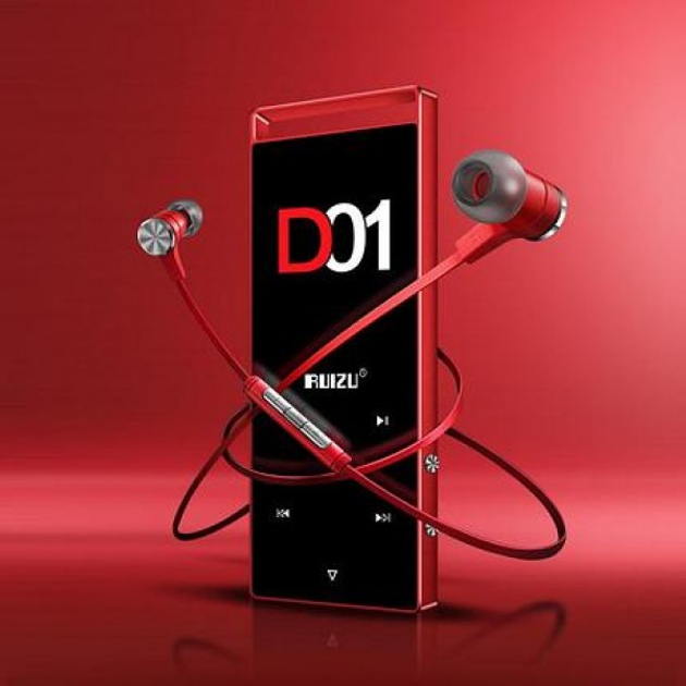 MP3 Плеер RuiZu D01 4Gb Original Красный – фото, отзывы, характеристики ...