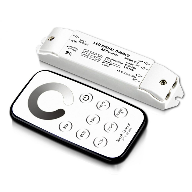 Регулятор яркости для светодиодного освещения с RF-пультом LED-STIL T1 ...