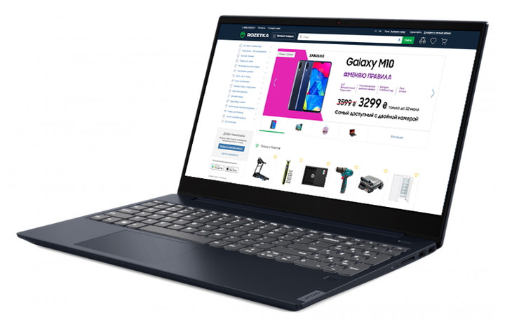 Ноутбук Lenovo IdeaPad S340-15API (81NC00DMRA) Abyss Blue Суперцена ...