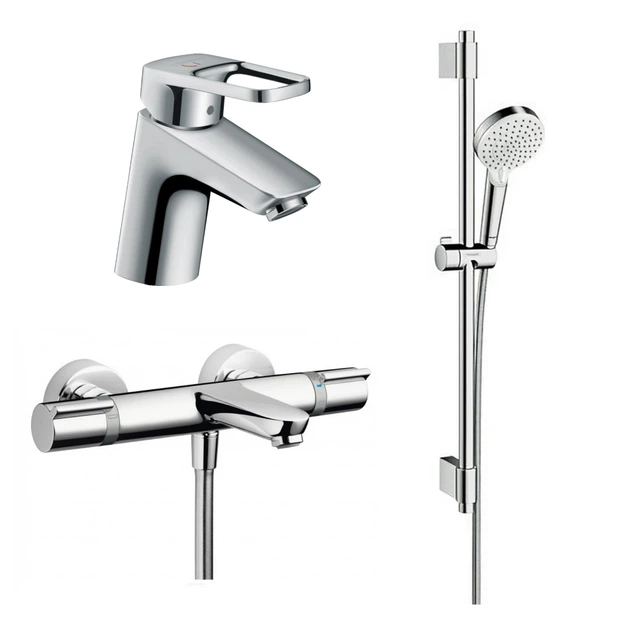 Набір змішувачів HANSGROHE Logis Loop 1042020 (71153000 + 15348000 ...