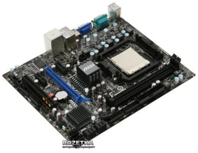 Материнская плата MSI 760GM-P33 (sAM3, AMD 760G, ATI Radeon HD3000 ...