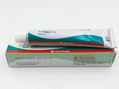 Гель Тазаротен 0.05% Glenmark (Zorac) Tazret для проблемної шкіри, 20г ...