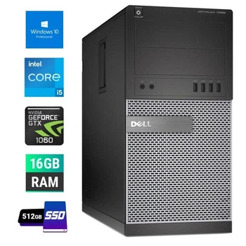 Комп'ютер DELL 7020 Intel Core i5-4590/16GB DDR3/NVIDIA GeForce GTX ...