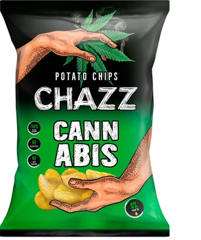 Чипси картопляні Chazz з Коноплею та Халапеньо 130 г (0.13 кг ...