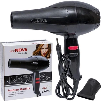 Фен для волосся NOVA V&G NV-6130 чорного кольору – фото, отзывы, характеристики в интернет ...