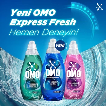 Гель для прання на коротких циклах Omo (Persil) Express fresh Ultra ...