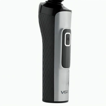Акумуляторна електробритва USB 220 В срібляста VGR-385 для чоловічого ...