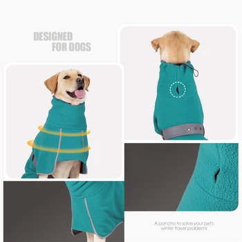 Зимове флісове пальто для собак Wan Talk Peach Skin, Red, S – купити ...