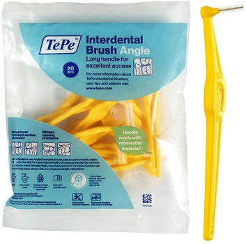 Купити йоржики для зубів TePe зменшення утворення зубного нальоту у ...