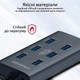 USB-хаб Promate EzHub-7 7xUSB 3.0 Grey (ezhub-7.grey) – фото, відгуки, характеристики в інтернет ...