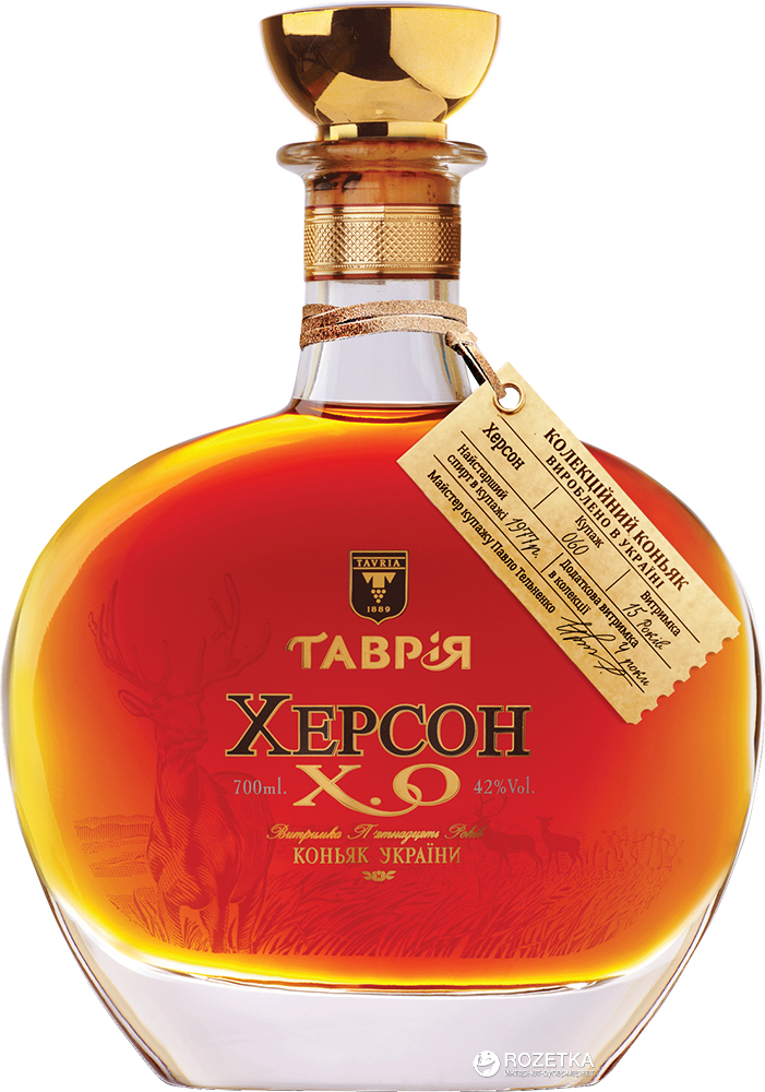 Коньяк коллекционный Tavria Херсон XO 15 лет выдержки 0.7 л 42% ...