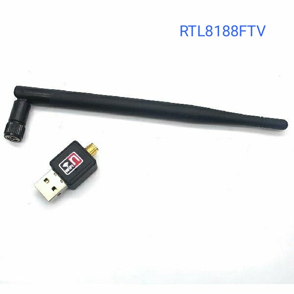 USB WIFI адаптер с антенной 5dbi Realtek RTL8188FTV для пк (1053393410 ...