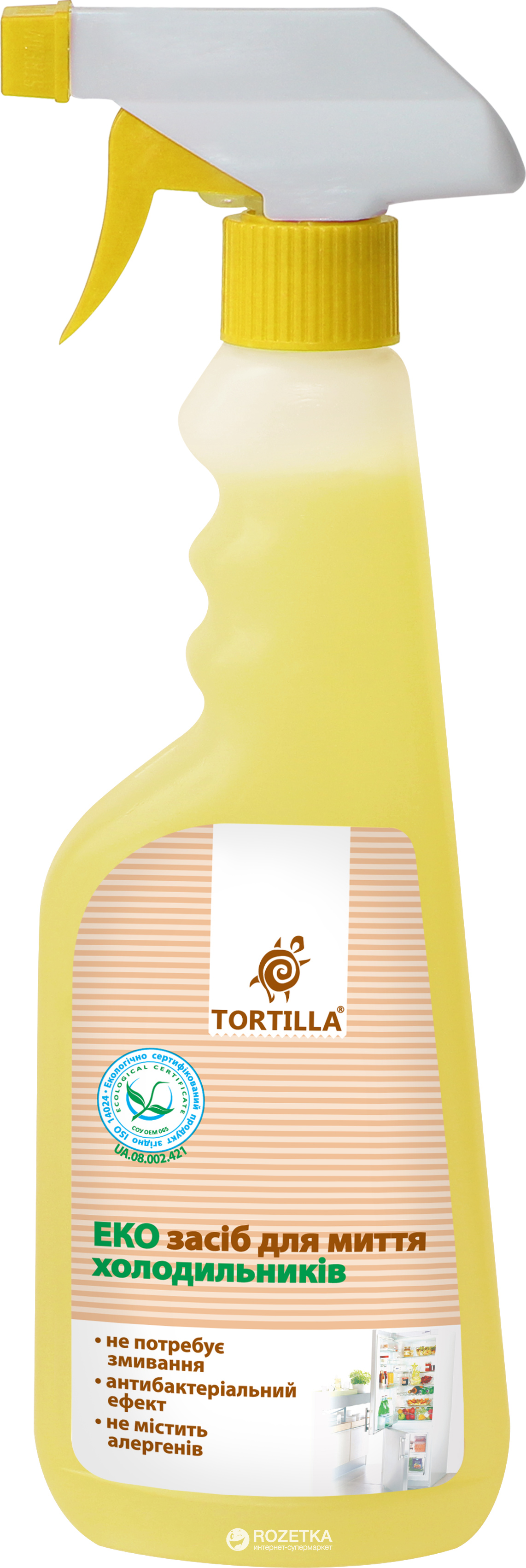 Средство для мытья холодильников с антибактериальным действием Tortilla ...
