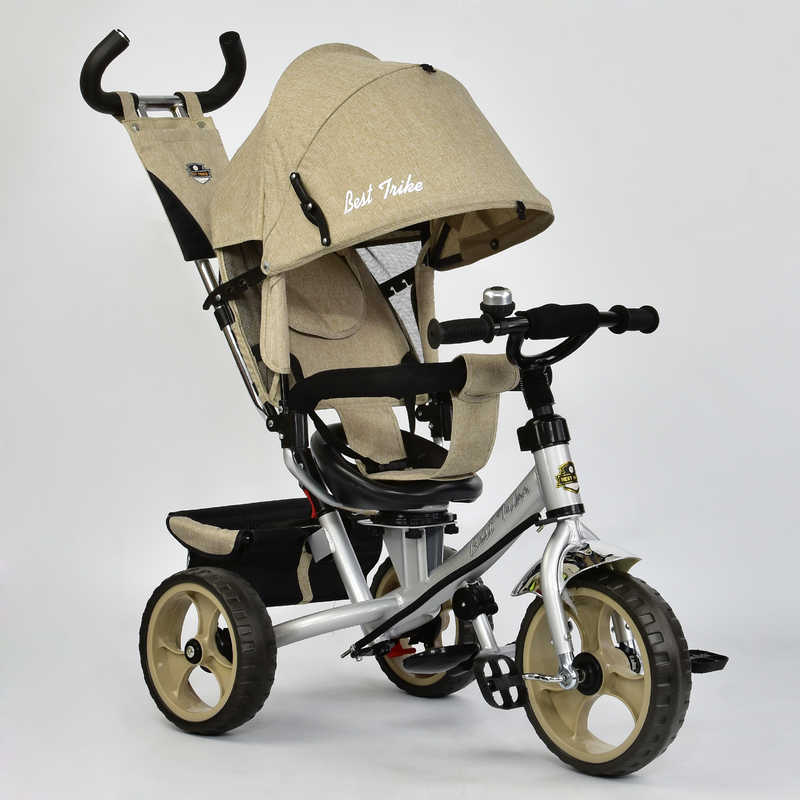Велосипед трехколесный BestTrike, с поворотным сидением, Песочный (5700 ...