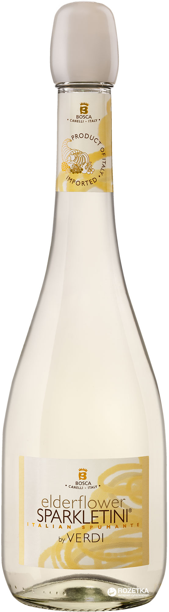 Вино игристое Bosca Sparkletini by Verdi Elderflower белое сладкое 0.75 ...