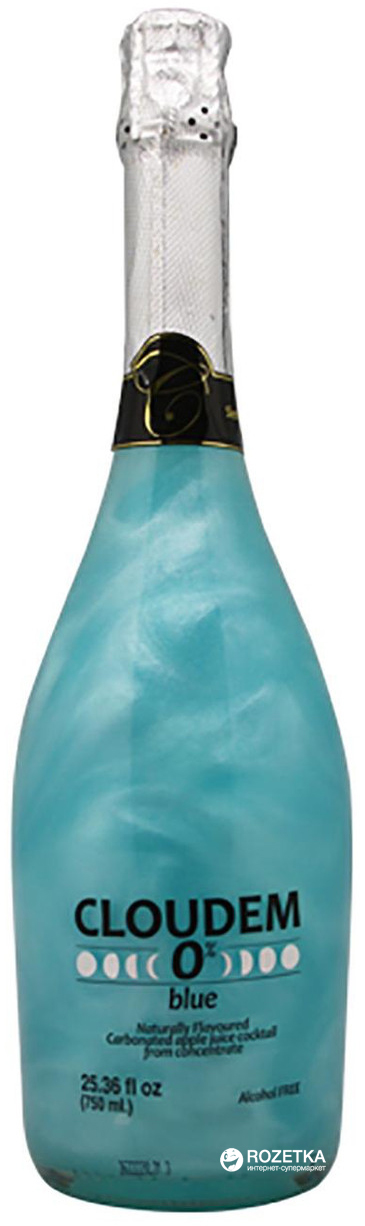 Вино ігристе Cloudem Blue безалкогольне блакитне напівсолодке 0.75 л ...