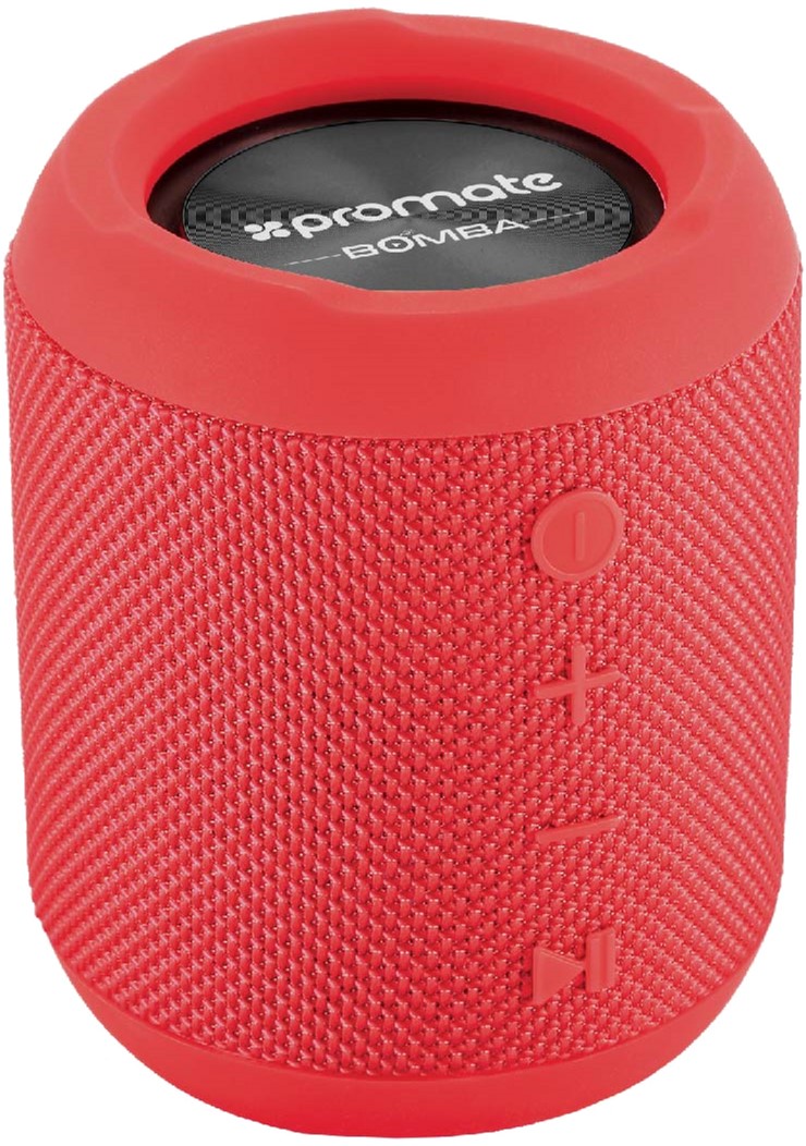 Акустична система Promate Bomba Red (bomba.red) – низькі ціни, кредит ...