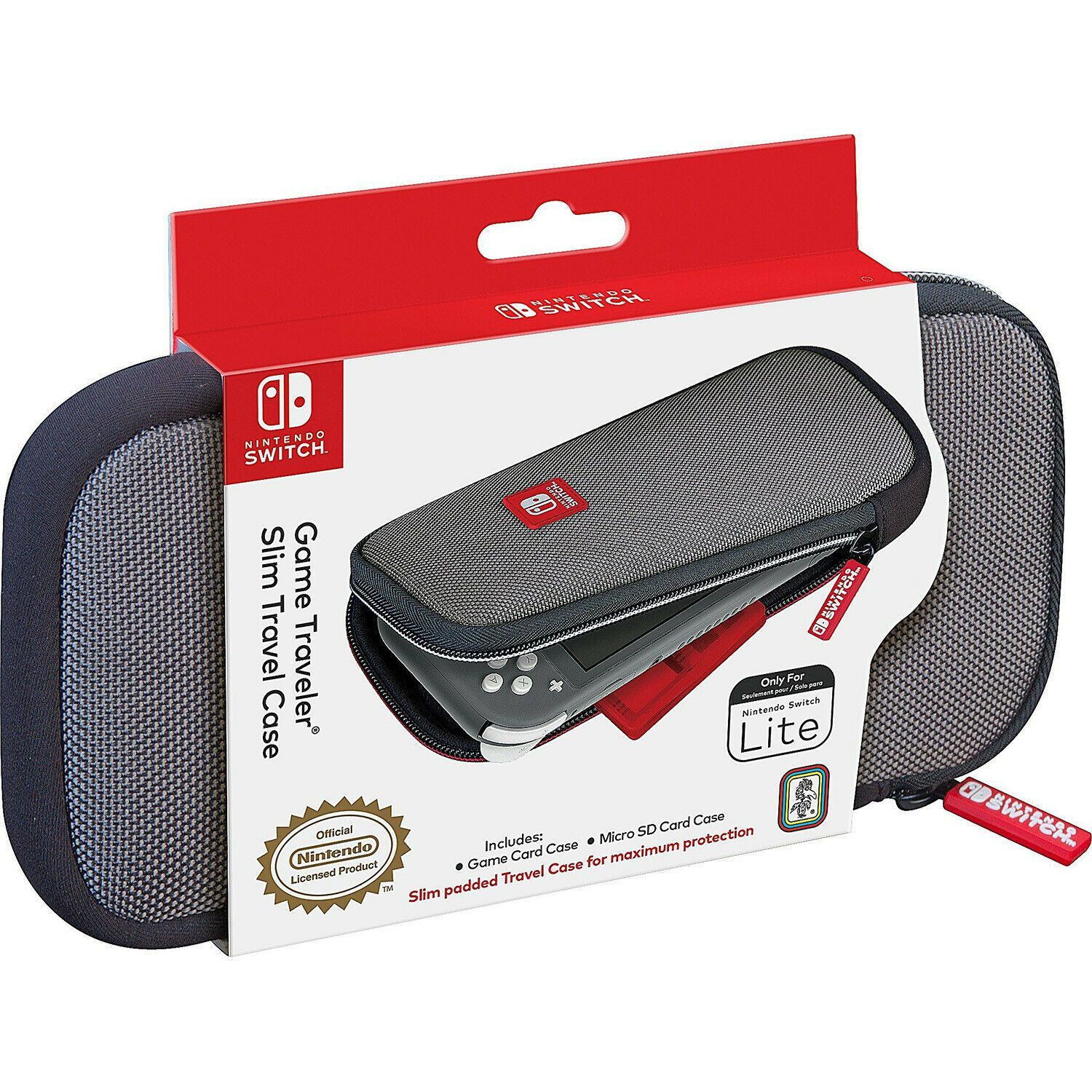 Чехол Nintendo Switch Lite Game Traveler Slim Travel Case (Gray ...