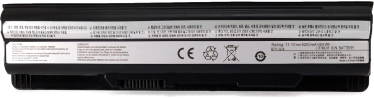 Аккумулятор ExtraDigital для ноутбуков MSI (BTY-S14) CR650 (11.1V ...