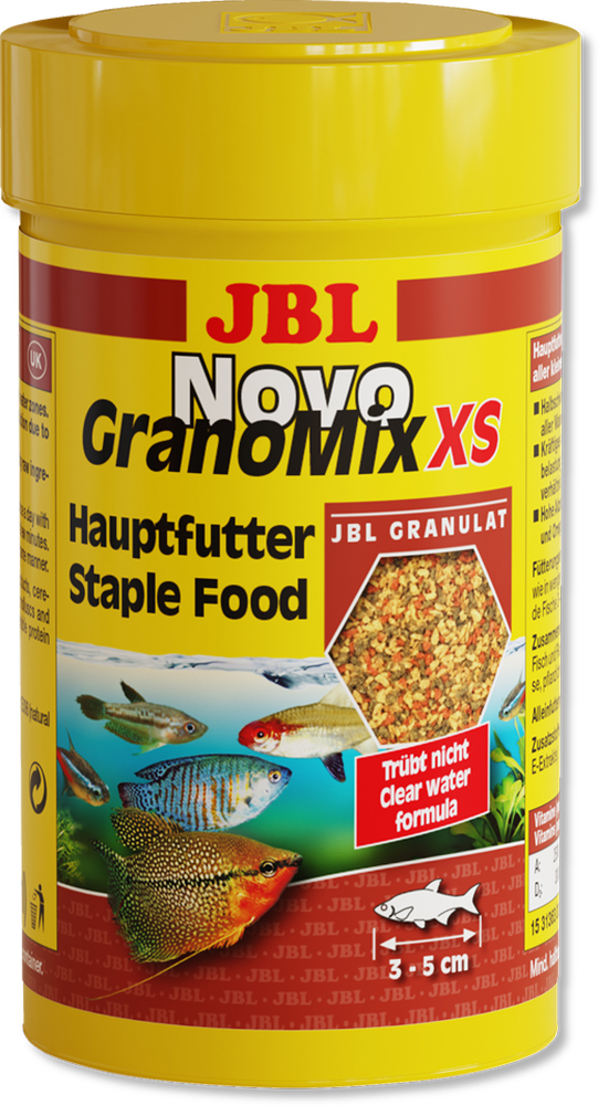 Корм JBL NovoGranoMix XS для аквариумных рыб в гранулах 100 мл ...