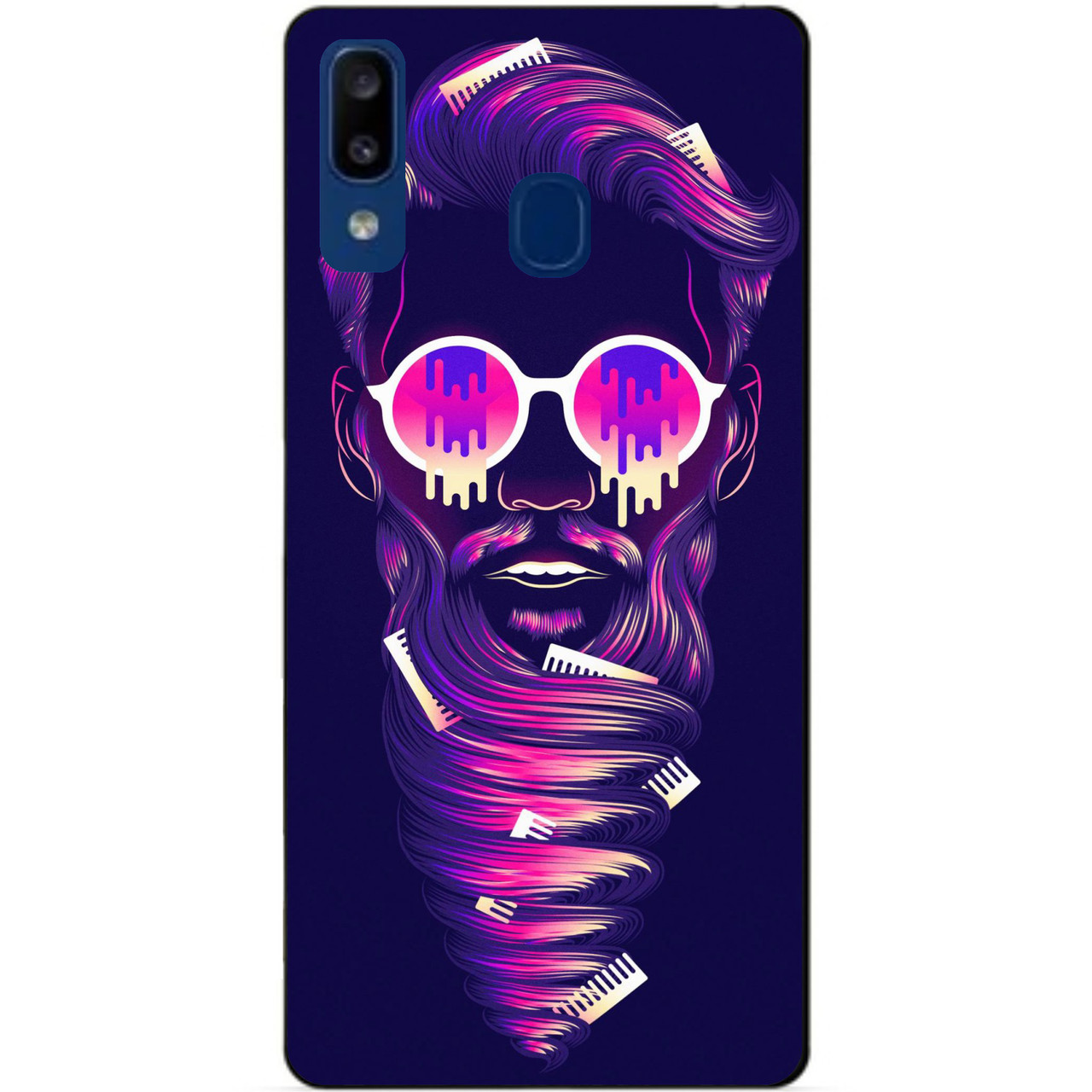 Силиконовый чехол Candy для Samsung A20 2019 Galaxy A205f с рисунком ...