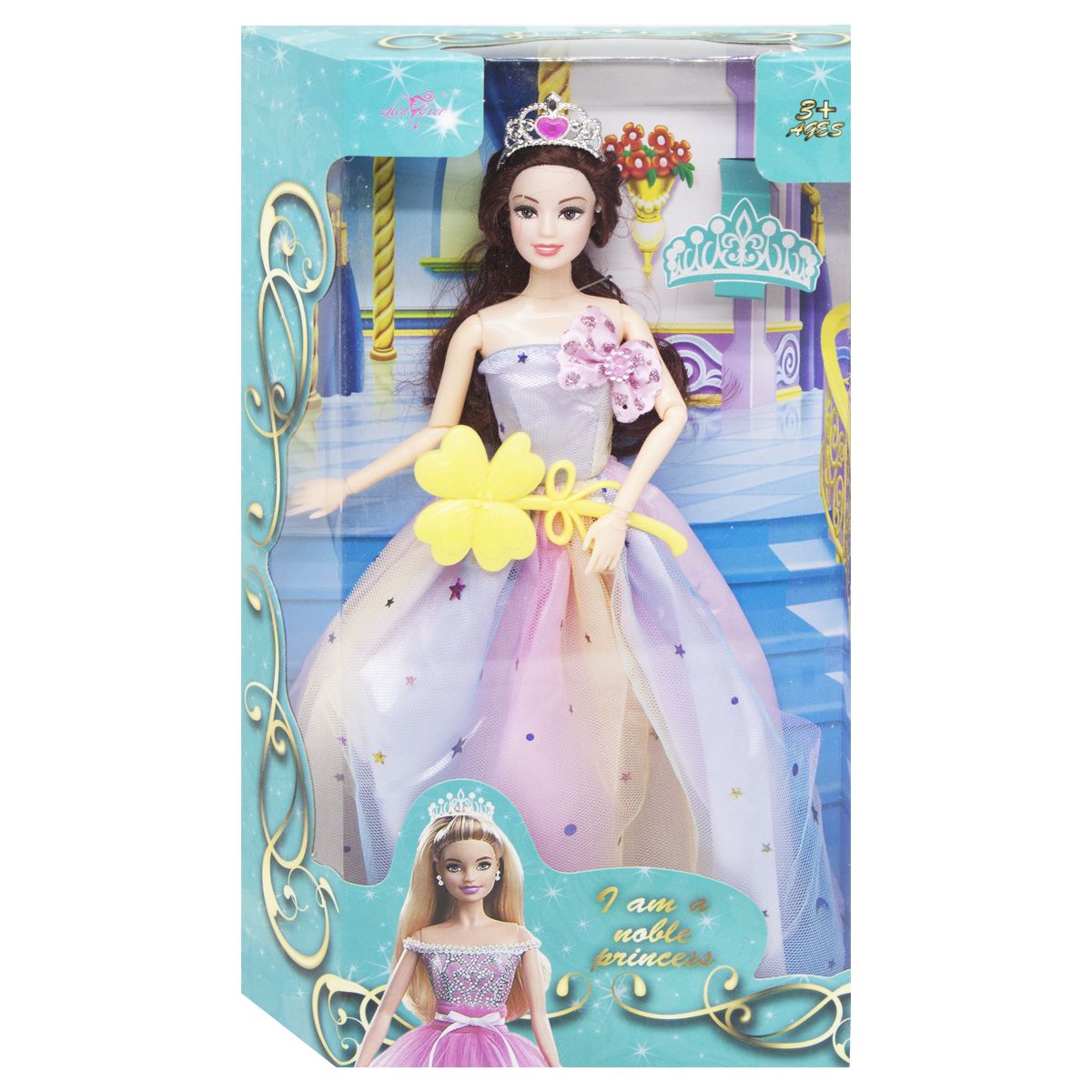 Кукла Princess в сиреневом платье Mic Zq30326 15 6 7 8 147268