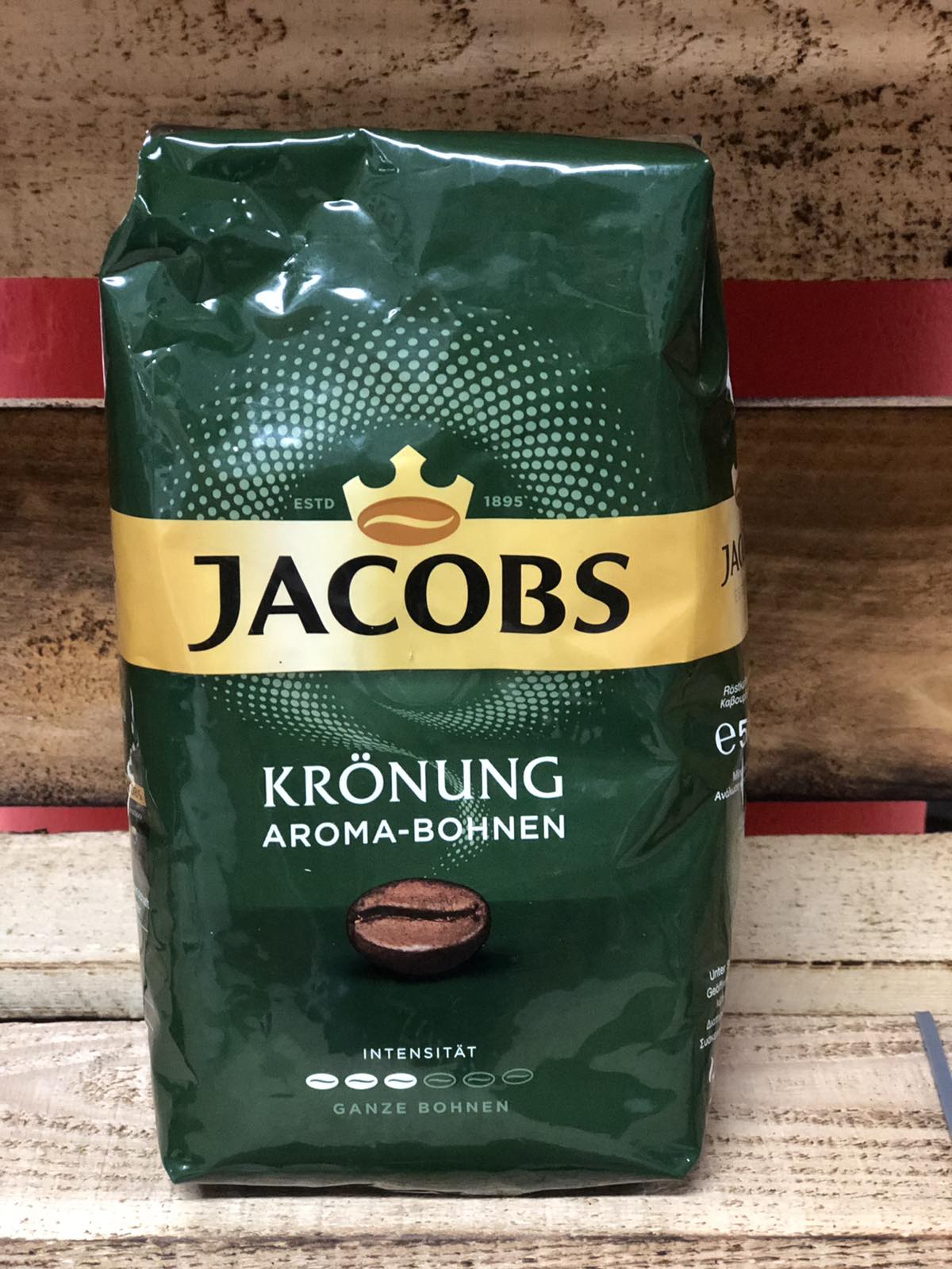 Купить Кофе в зернах Jacobs Kronung 500г – ROZETKA. Выгодная цена на ...
