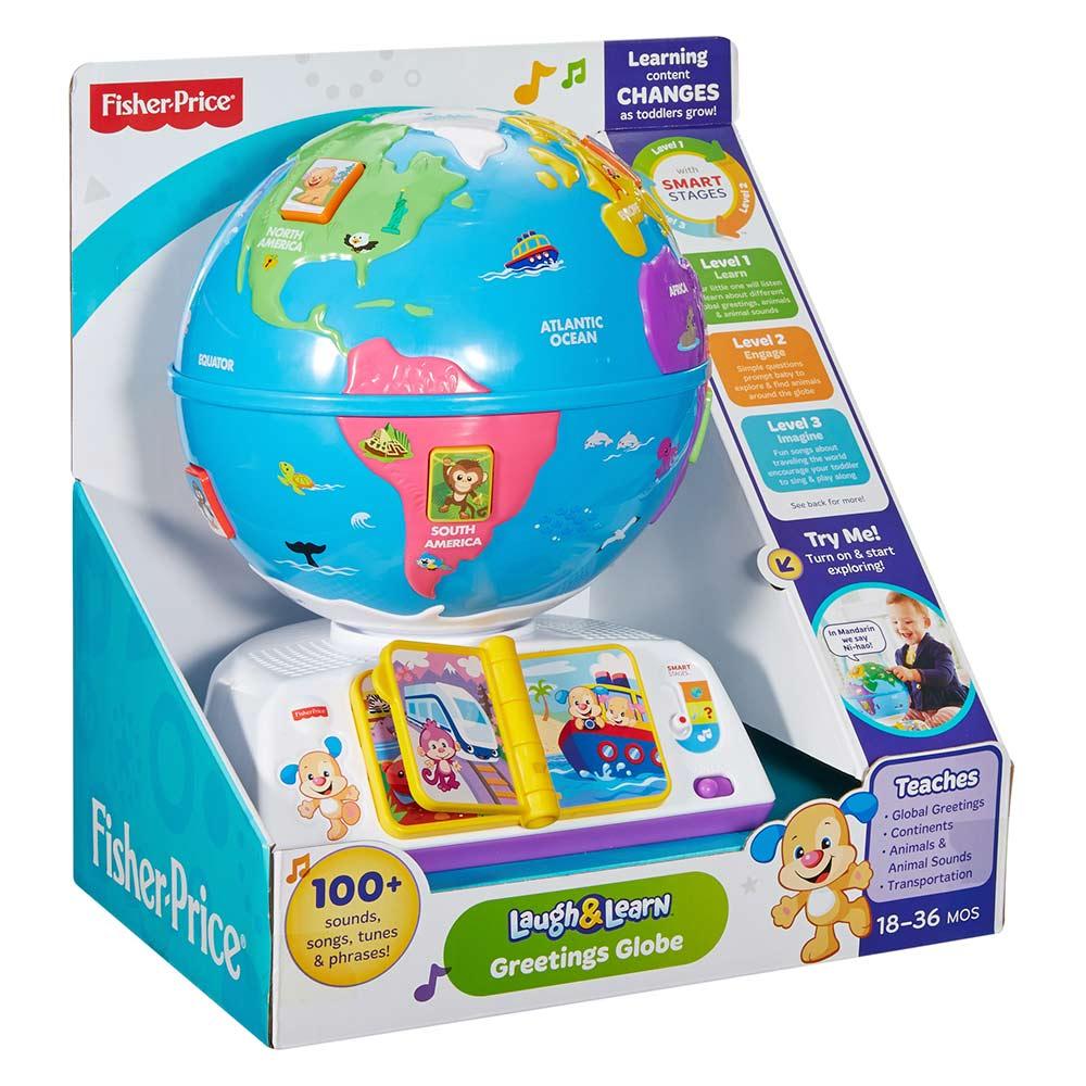 Интерактивная игрушка Fisher-Price Умный глобус с технологией Smart ...