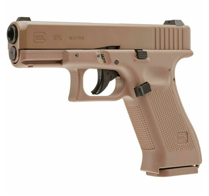 Пневматичний пістолет Umarex GLOCK 19X FDE – низькі ціни, кредит ...