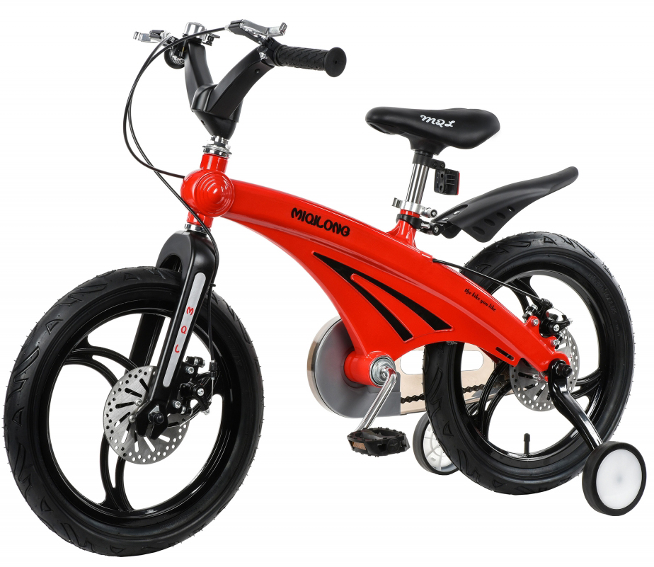 Детский велосипед Miqilong GN Красный 16" (MQL-GN16-Red) – низкие цены ...