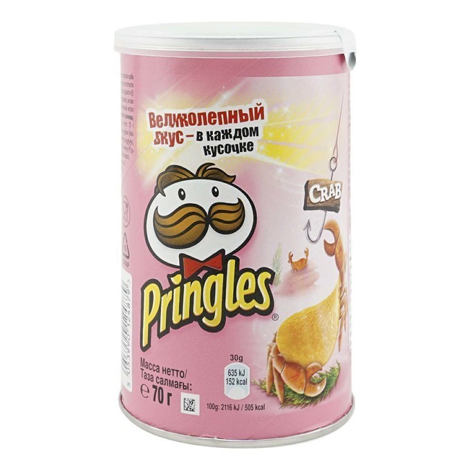 Чипсы с крабом Pringles Crab 70 г від продавця: Смачно – купити в ...