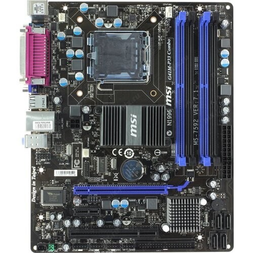Материнская плата Socket 775 MSI MS-7592 VER 7.1 ( G41M-P33 COMBO ...