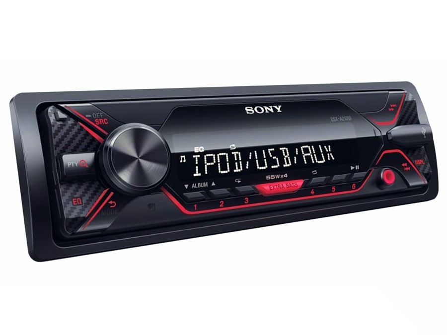 Автомагнитола Sony DSX-A210UI (4х55 Вт, USB, AUX с режимом Extra Bass ...
