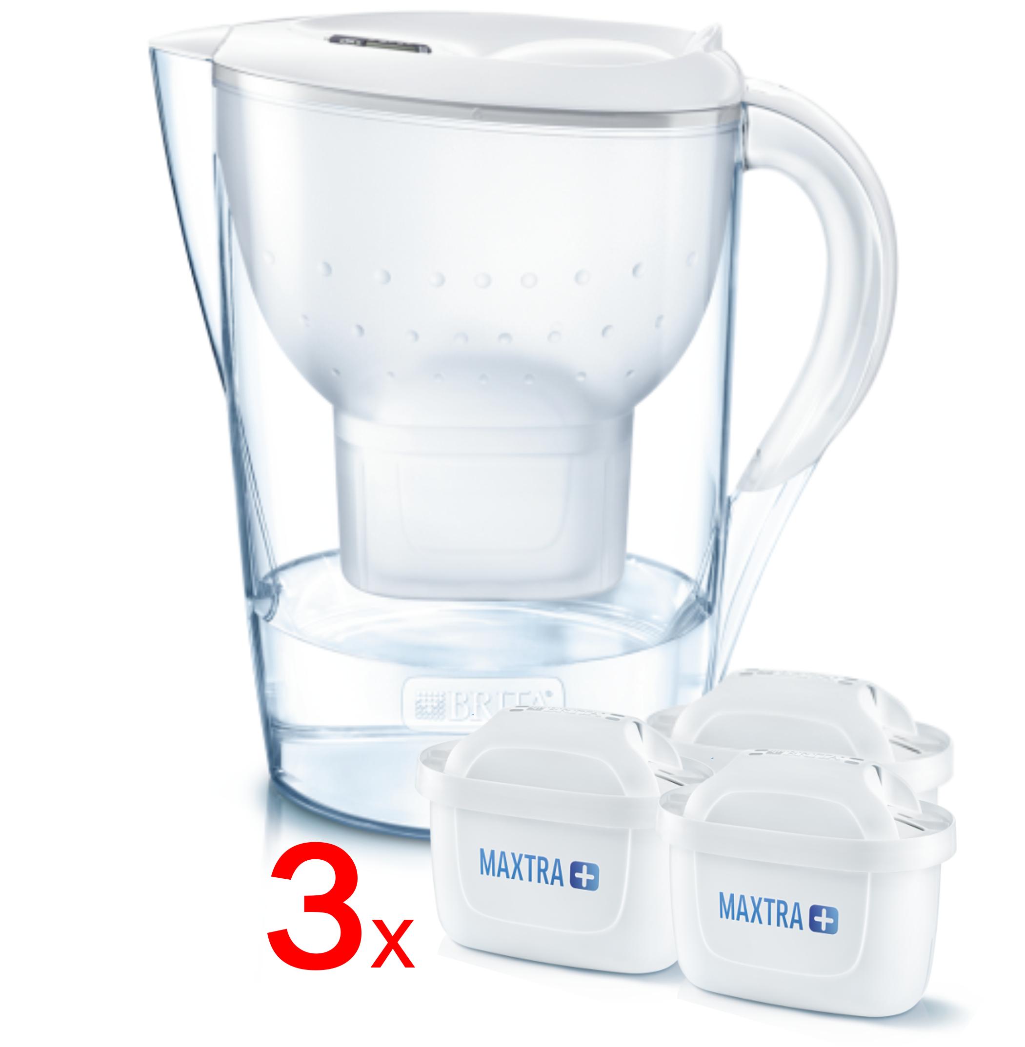 Набір BRITA Marella XL Білий (глечик +3 картриджа Maxtra) – фото ...
