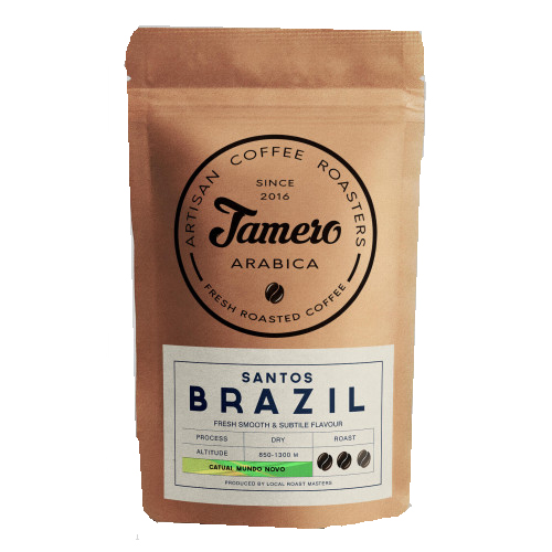 Кофе Бразилия Сантос зерно Jamero 225г – низкие цены, кредит, оплата ...