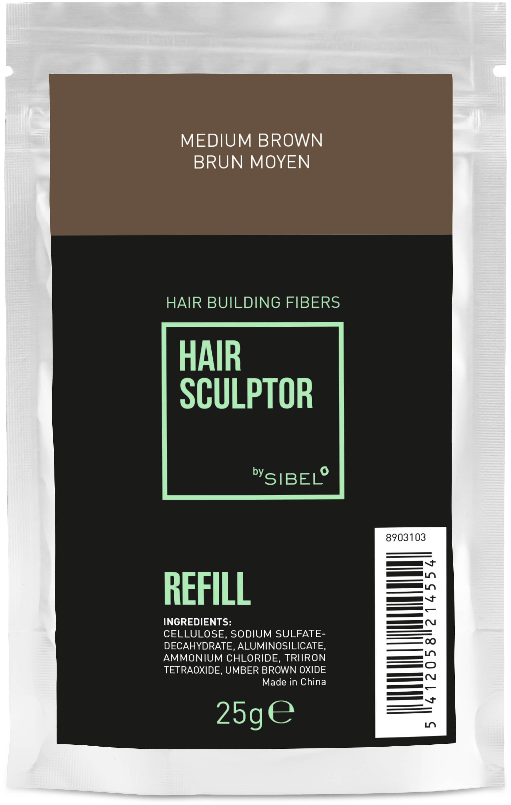 Пудра Sibel Hair Sculptor Refill для объема и утолщения волос Средне ...