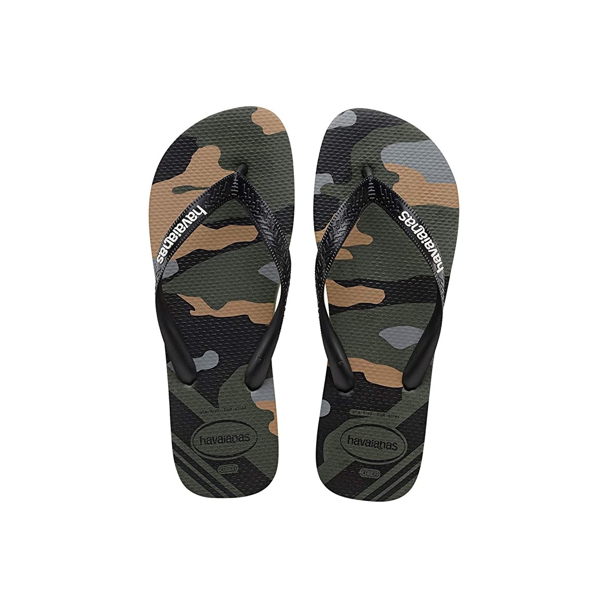 Вьетнамки Havaianas Top Camo Sandal Green Olive, 40 (11505580) от ...