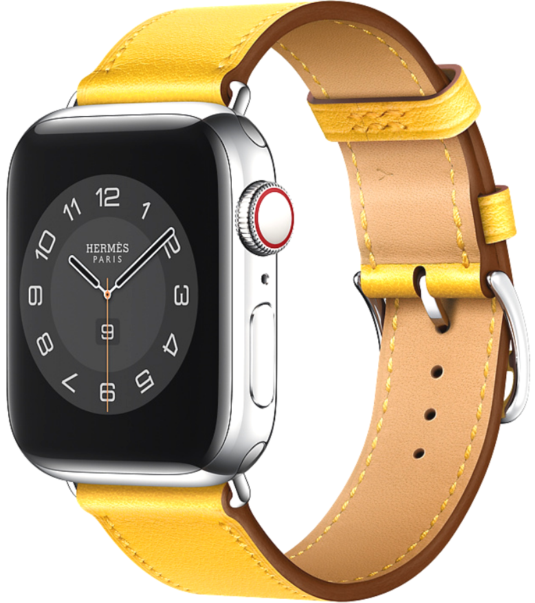 Кожаный ремешок STR Hermes Single Tour для Apple Watch 38/40/41 мм ...