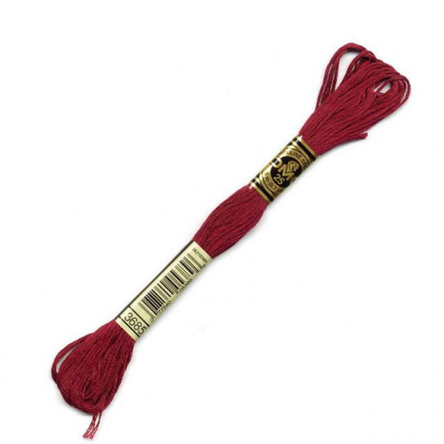 Нитки муліне DMC 3685 рожево-бузковий темний – низкие цены, кредит ...