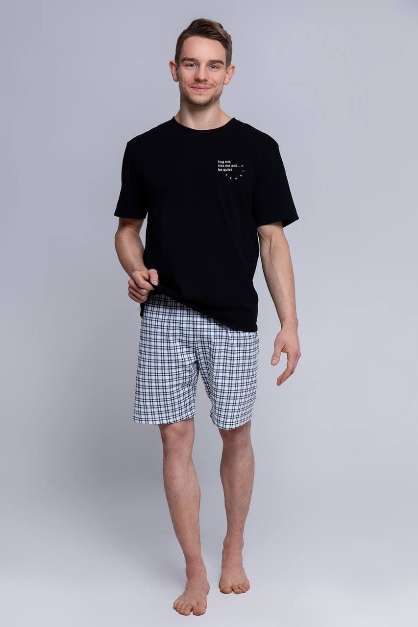 Пижама мужская Timmy Sensis M Черный/Белый от продавца: ElisonShop – в ...