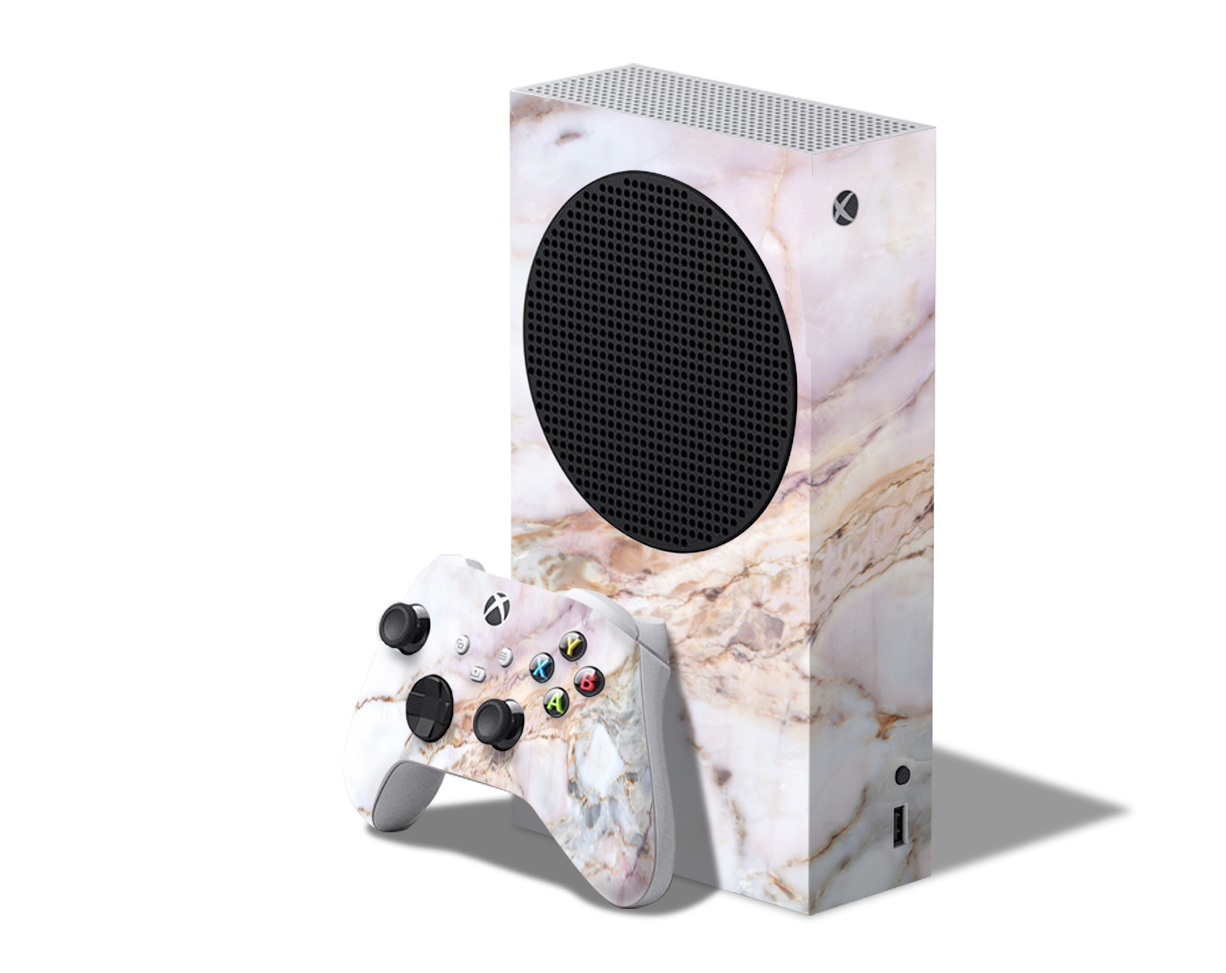 Виниловая наклейка на игровую приставку Microsoft Xbox Series S и ...