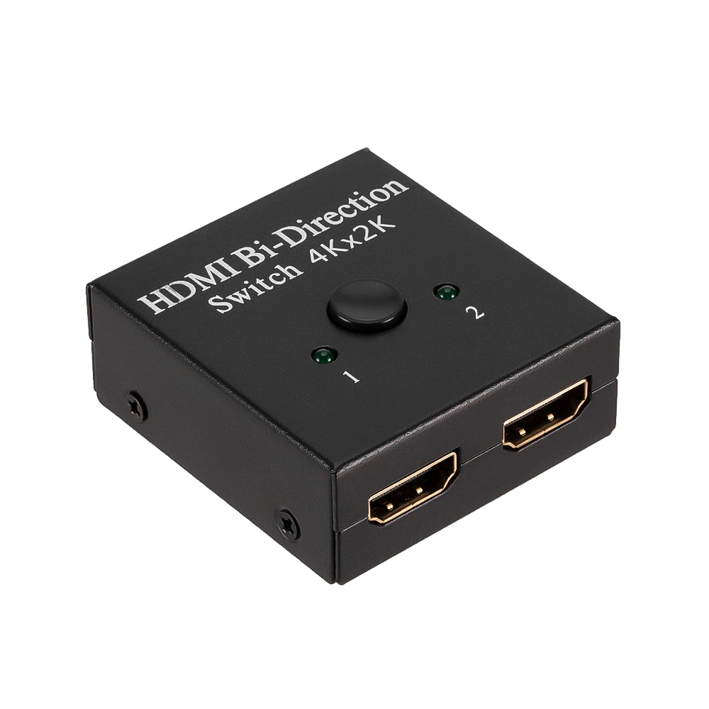 HDMI свич сплиттер коммутатор 4K двунаправленный на 2 порта (работает в ...